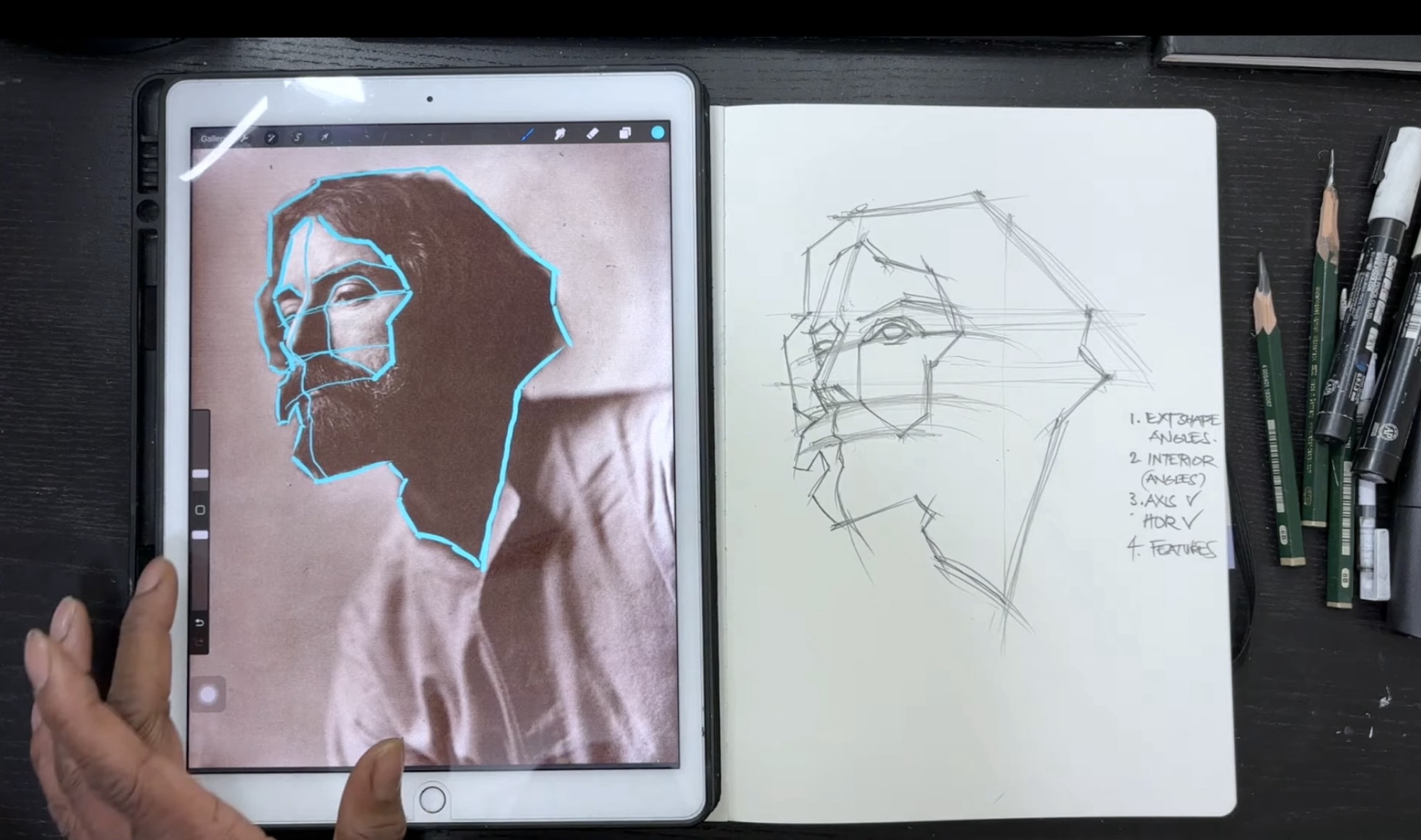 Sketch week with Adebanji Alade | Chalk Art Group