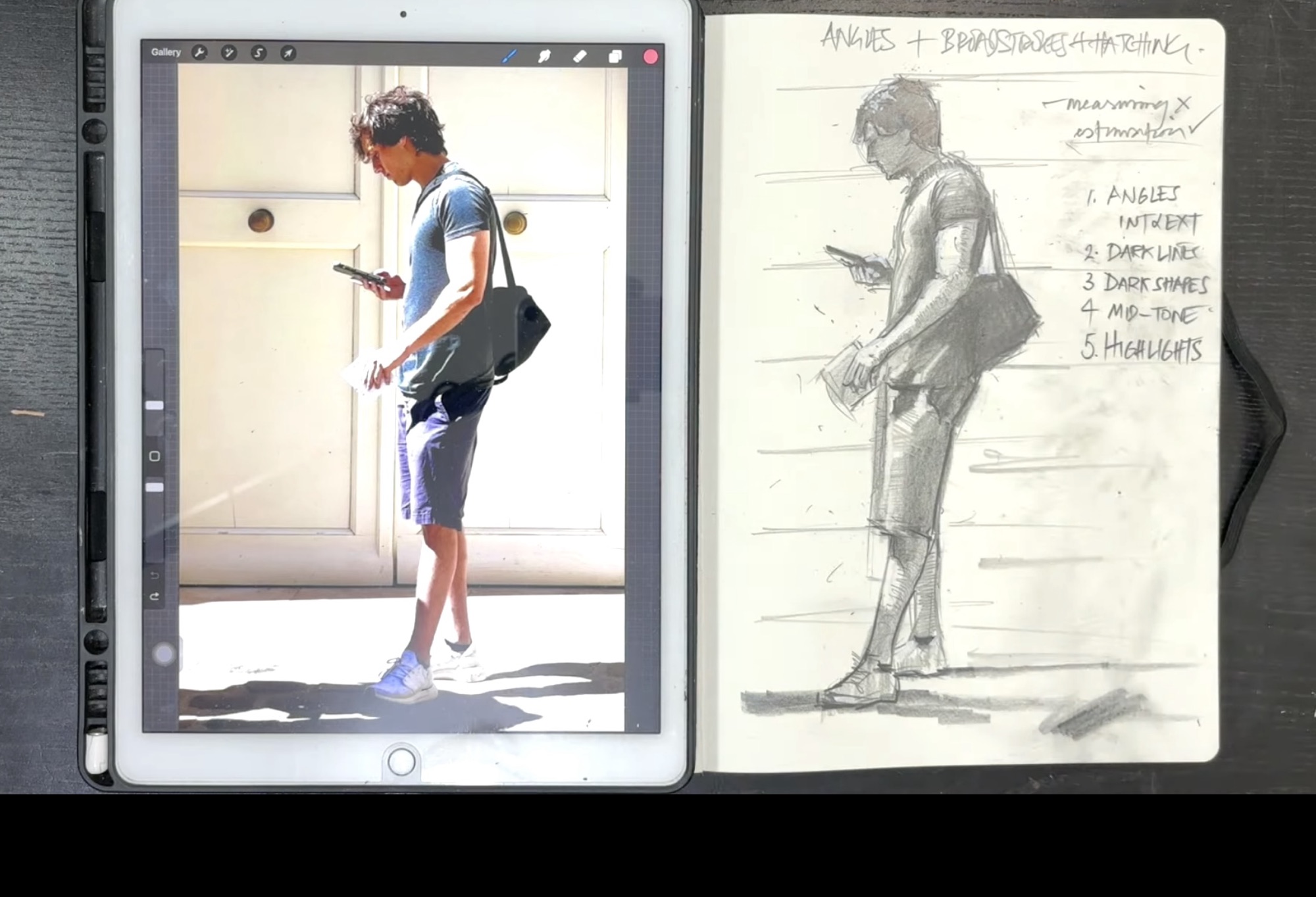 Sketch week with Adebanji Alade | Chalk Art Group