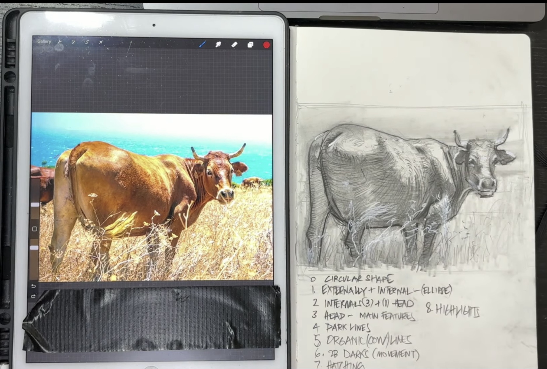 Sketch week with Adebanji Alade | Chalk Art Group