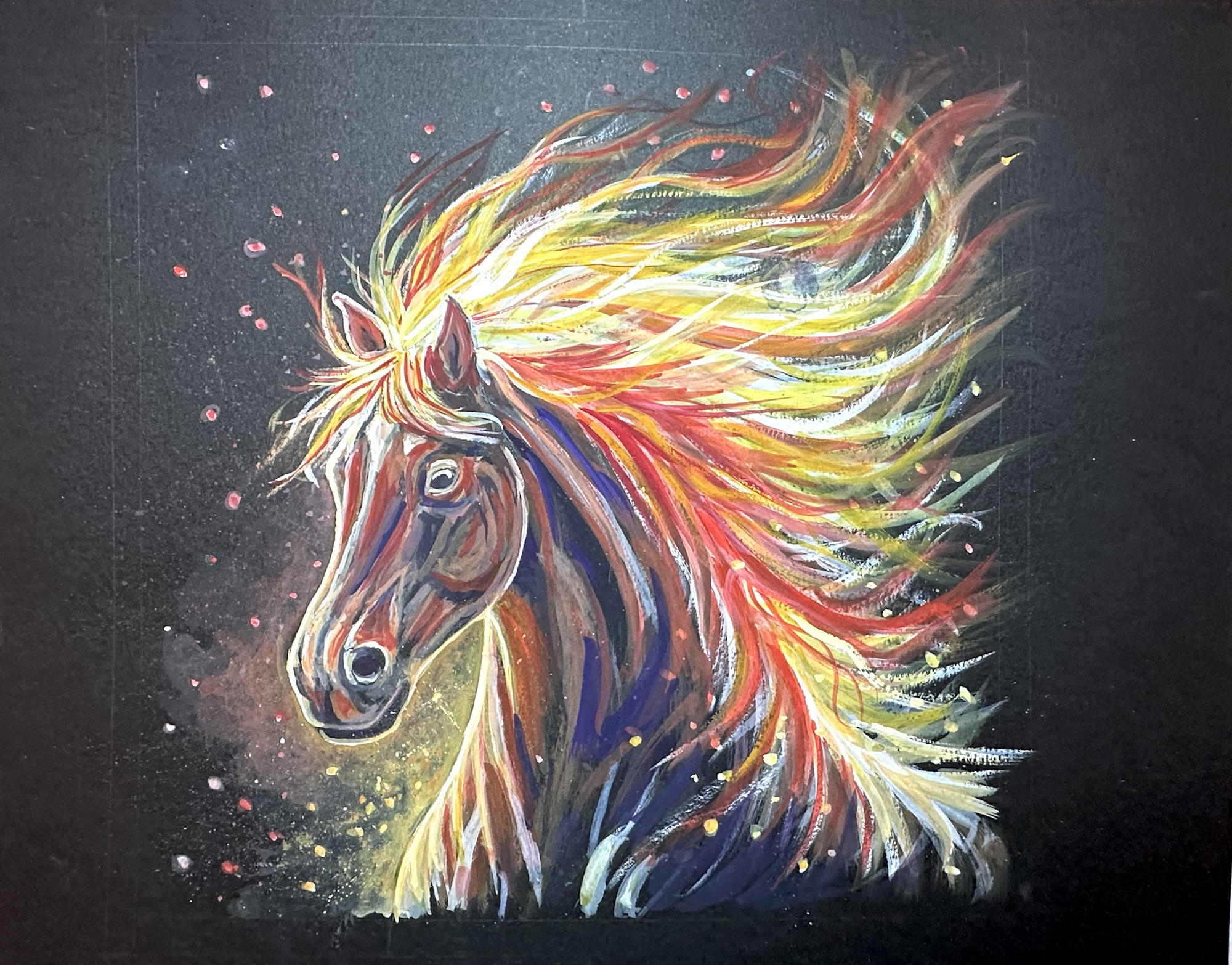 Jackie’s finished paintings | Chalk Art Group